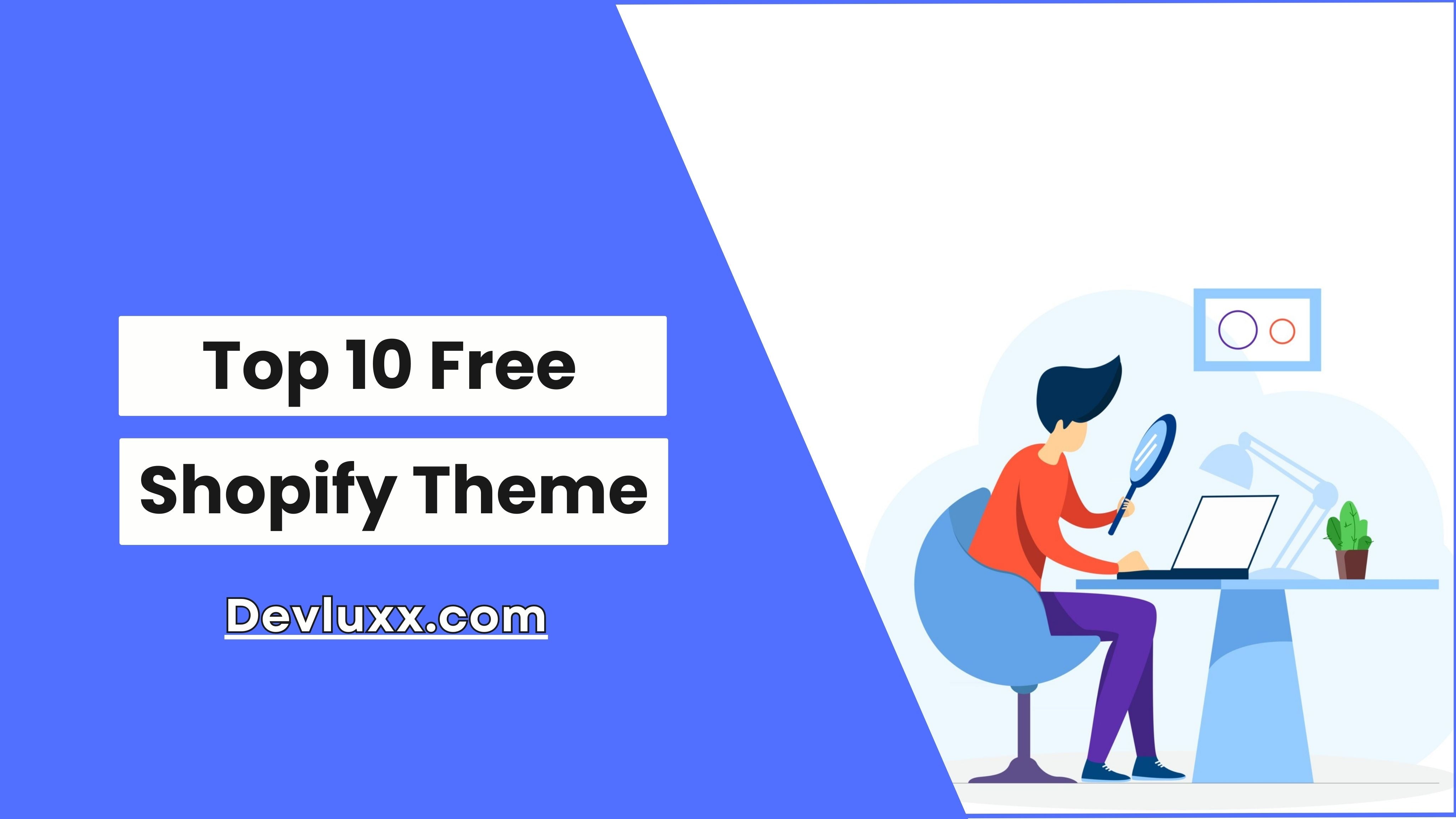 10 Best Free Shopify Themes in 2024 – DevLuxx.com